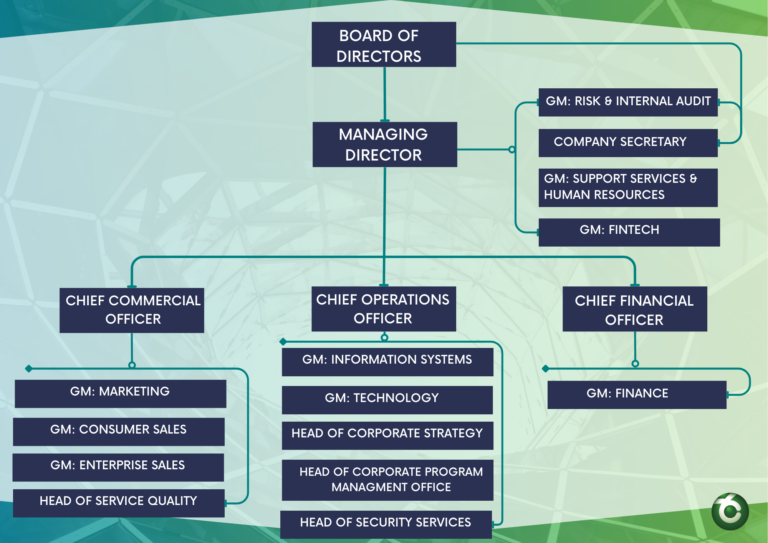 Organizational Structure - BTC Company